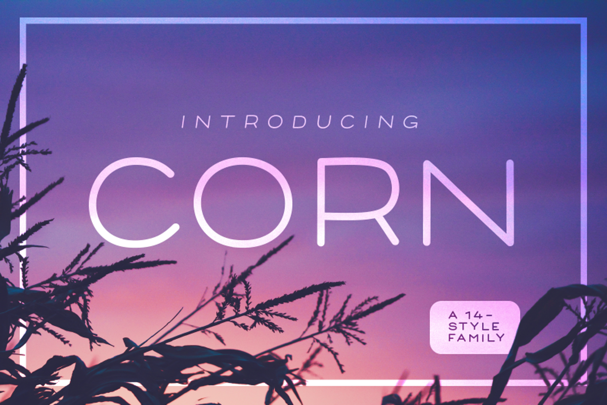 Corn Font | shaped fonts | FontSpace