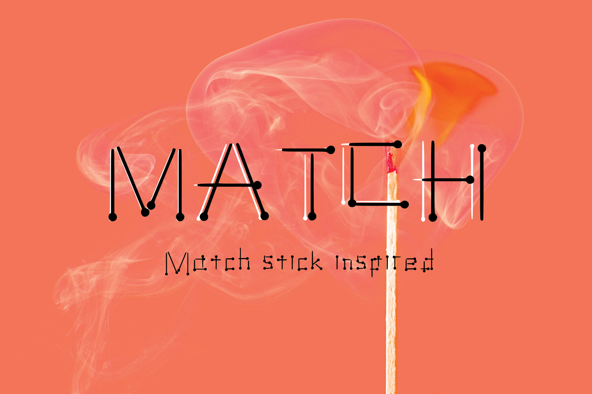 Match Font | GraphicsBam Fonts | FontSpace