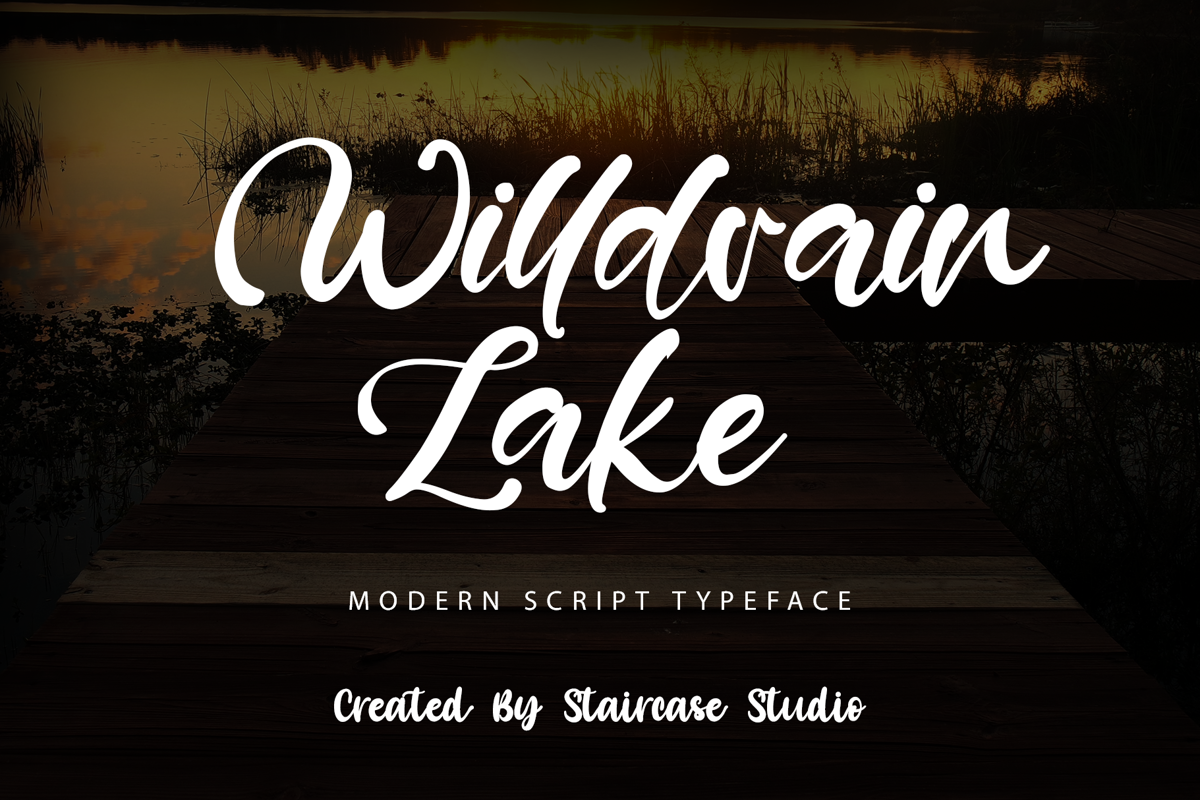 Willdrain Lake Font - Free Download