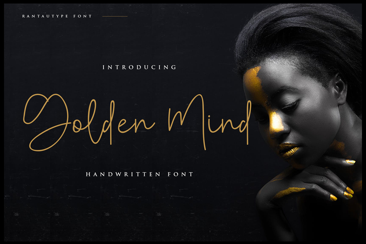 Golden Mind Font | Rantautype | FontSpace
