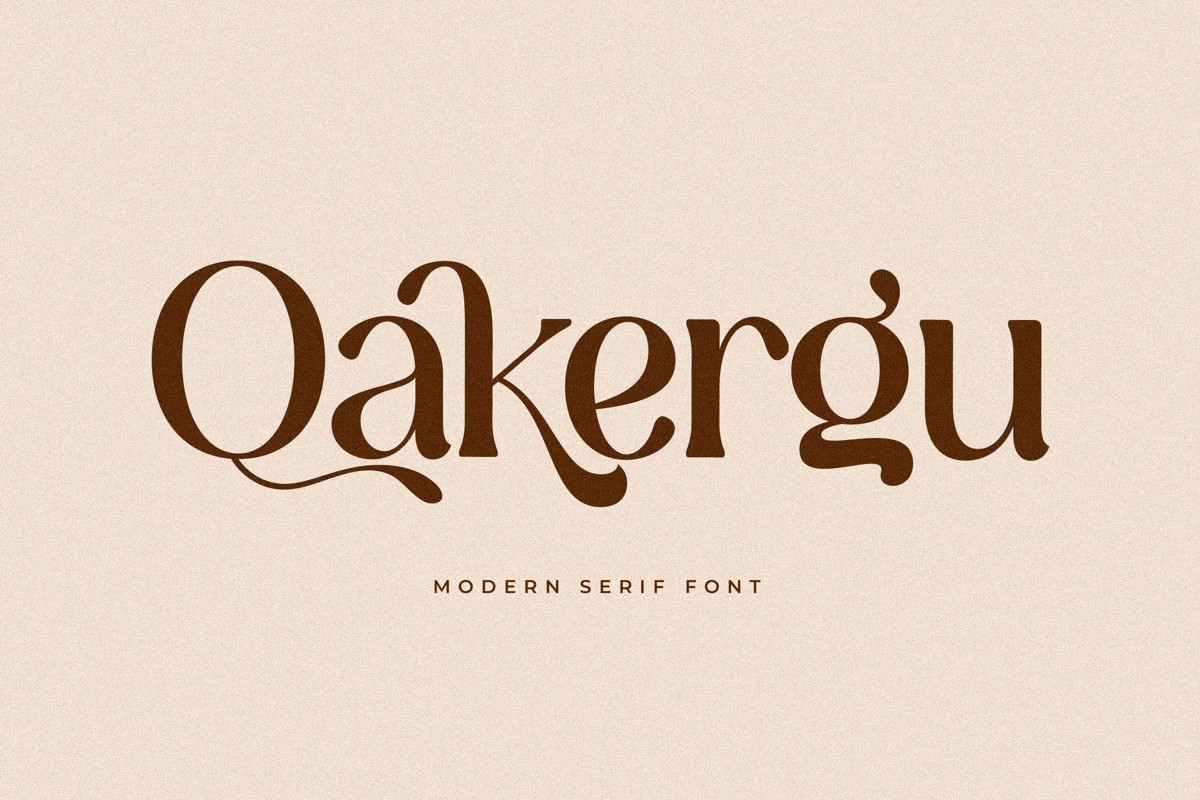 Qakergu Font | Storytype Studio | FontSpace