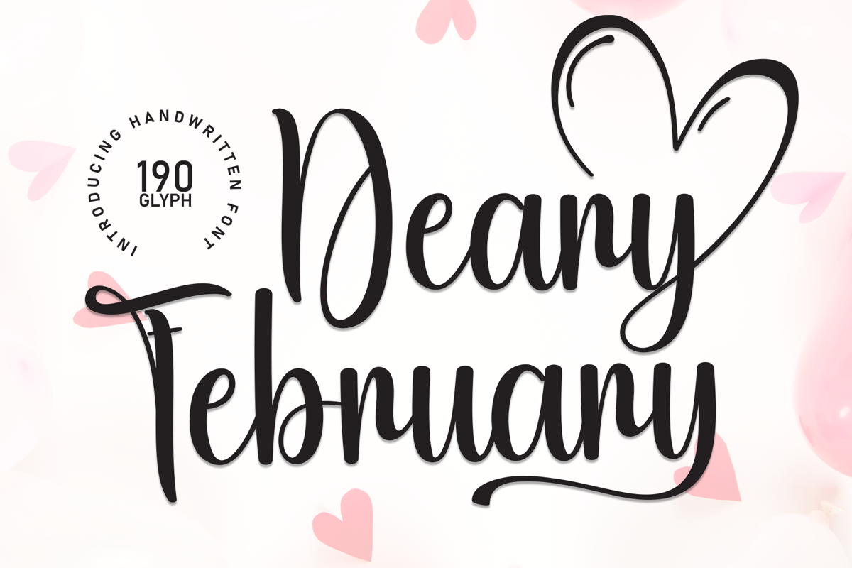 Deary February Font - Free Download