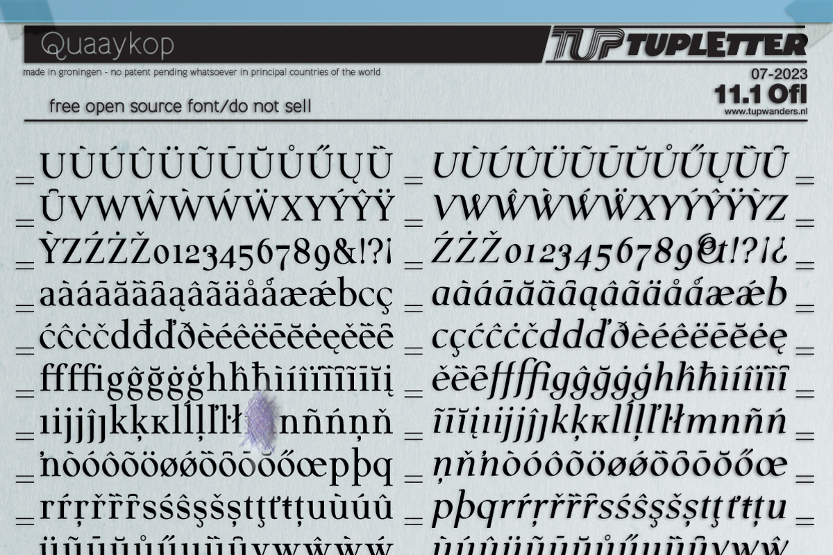 Quaaykop Font - Free Download