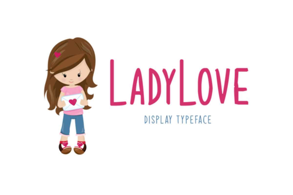 Ladylove Font | Instagram Fonts | FontSpace