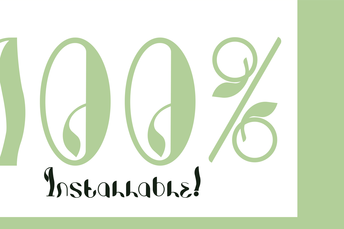 Photosynthesis Display Font | alphaslettering | FontSpace