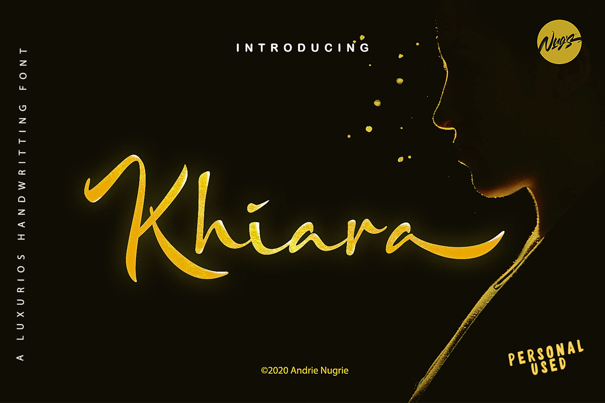 Khiara Script Font | Nug's Project | FontSpace