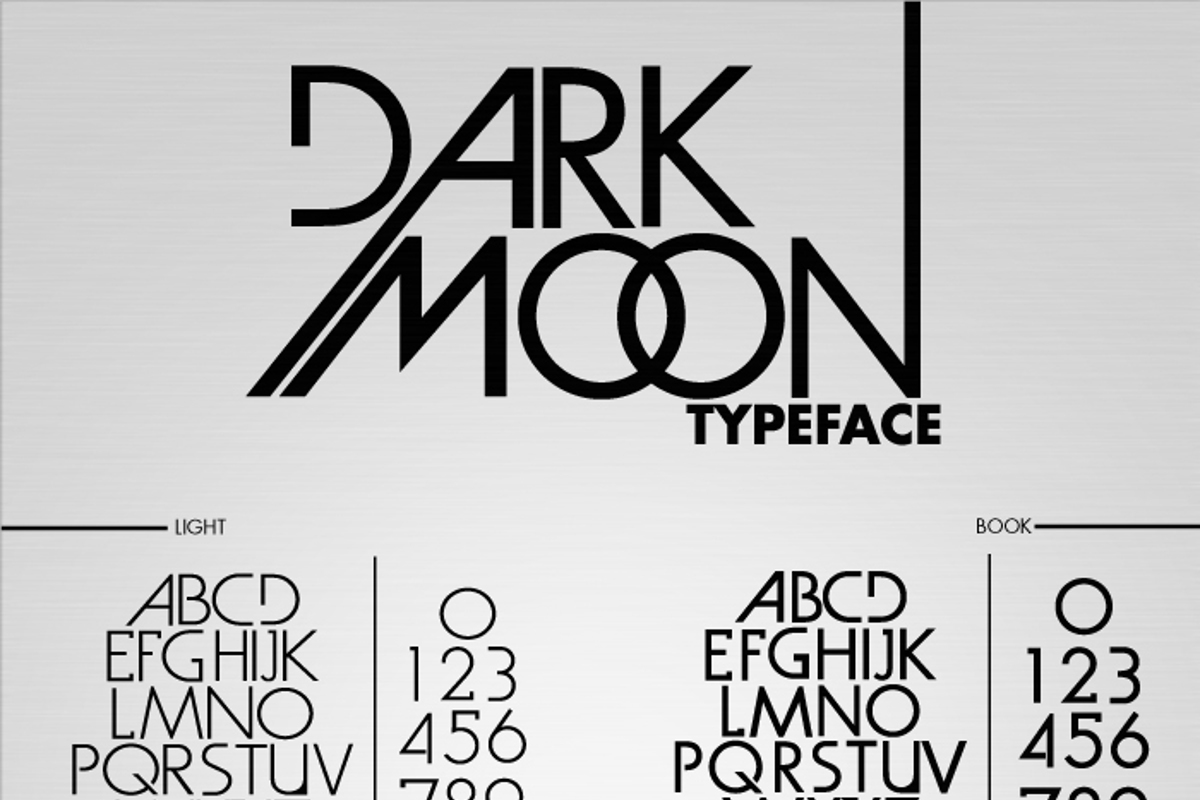 Dark Moon Font | weslo | FontSpace