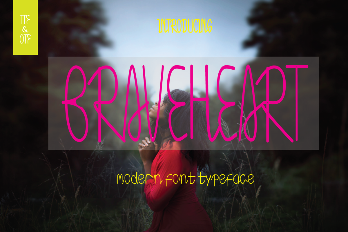Braveheart Font | zenmalikstudio | FontSpace
