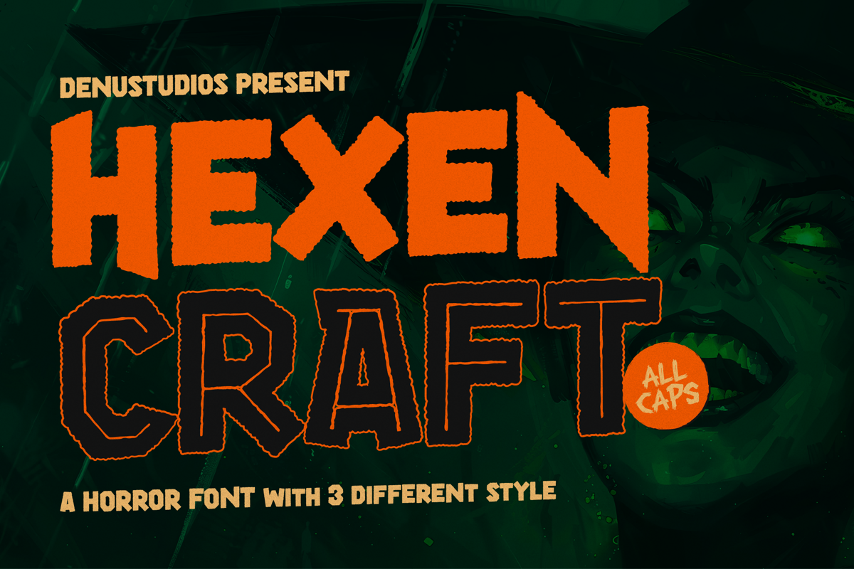 Hexen Craft Font | Denustudios | FontSpace