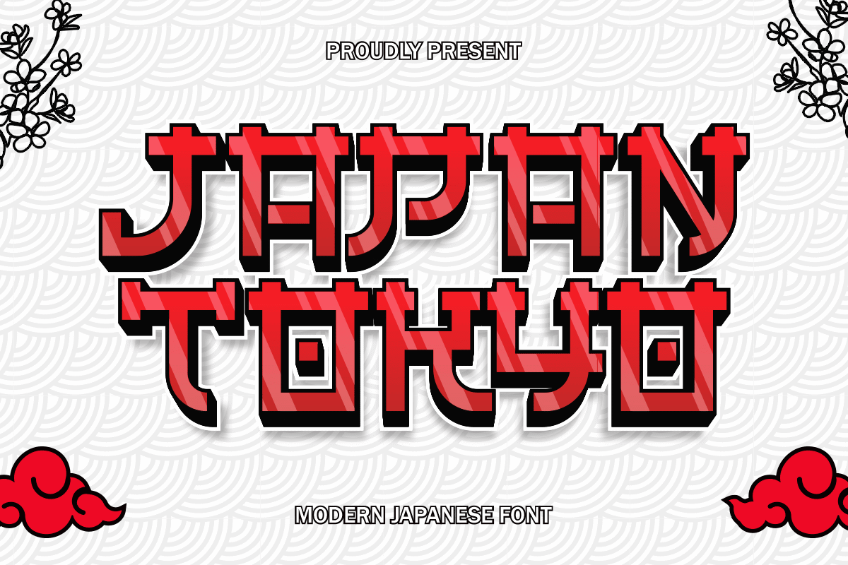 Japan Tokyo Font | Fontkong | FontSpace