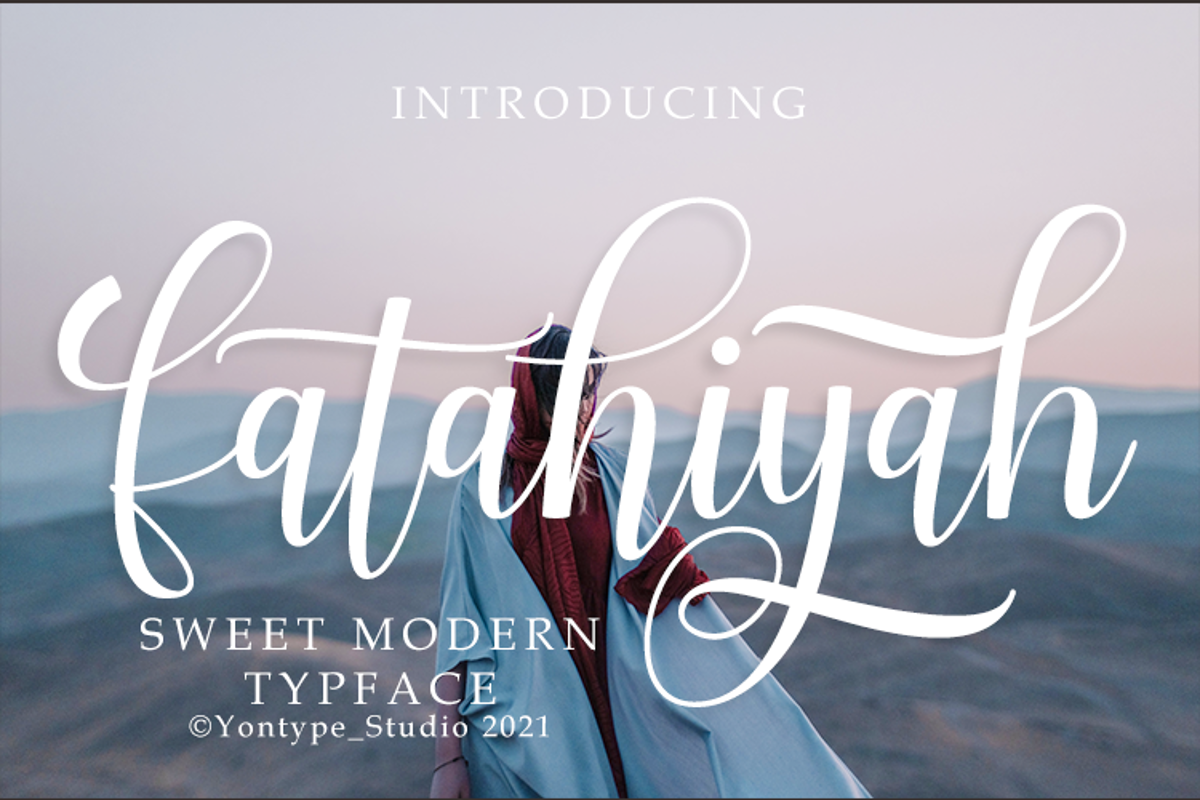 Fatahiyah Font | YonTypeStudio Co | FontSpace