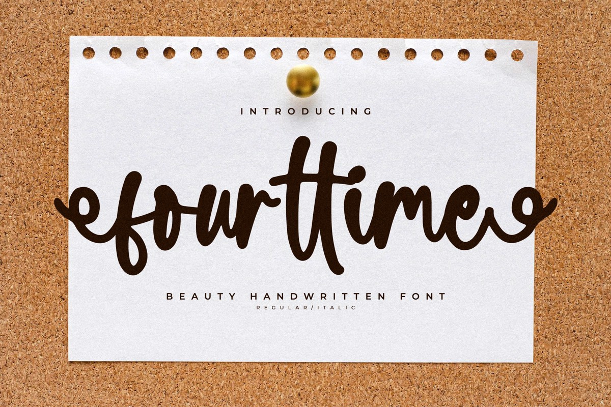 Fourttime Font - Free Download
