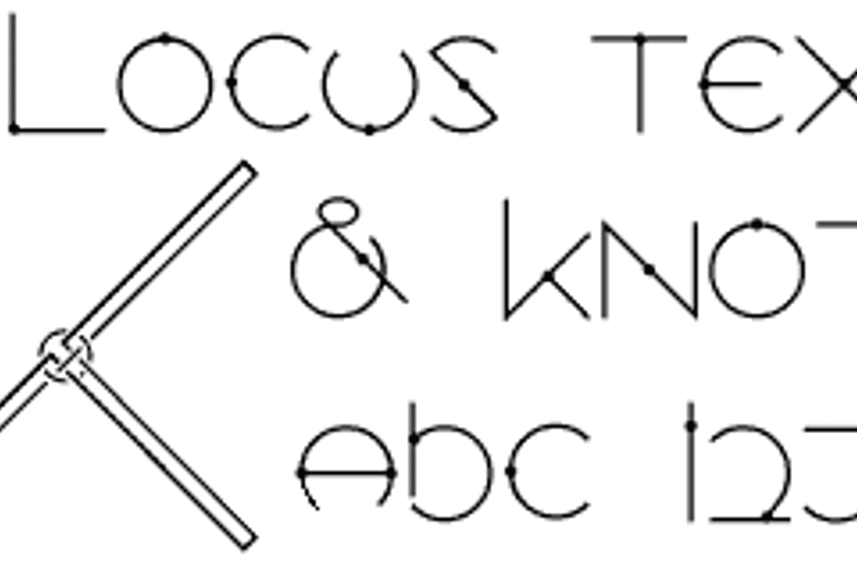 Locus Font | Glyphobet Font Foundry | FontSpace