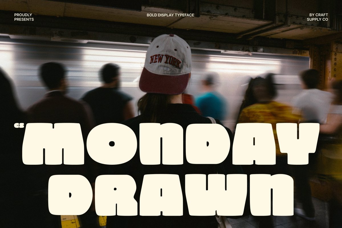 CS Monday Drawn Font - Free Download