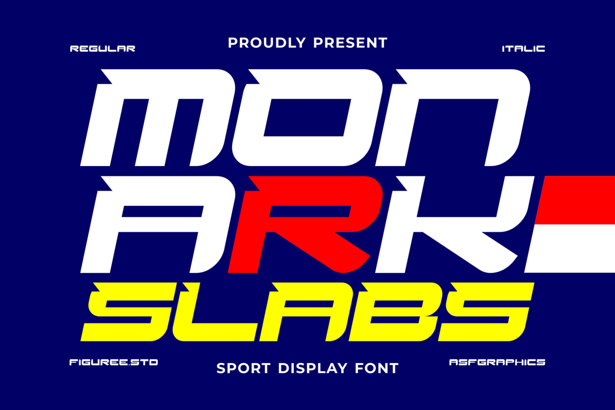 Monark Slabs Font - Free Download