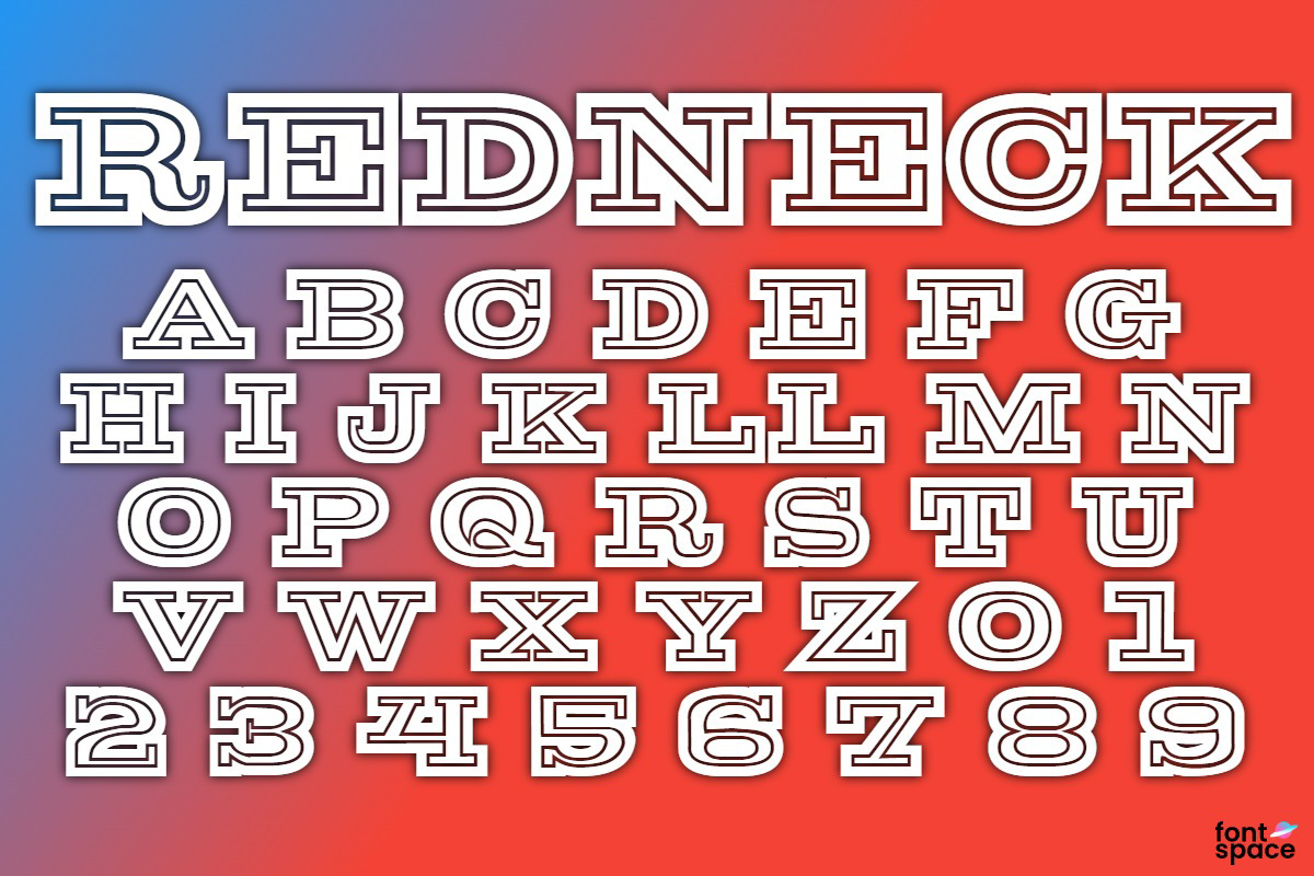 Redneck Font - Free Download