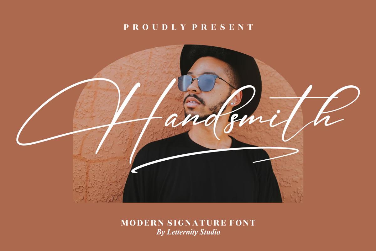 Handsmith Font | Letterena Studios | FontSpace