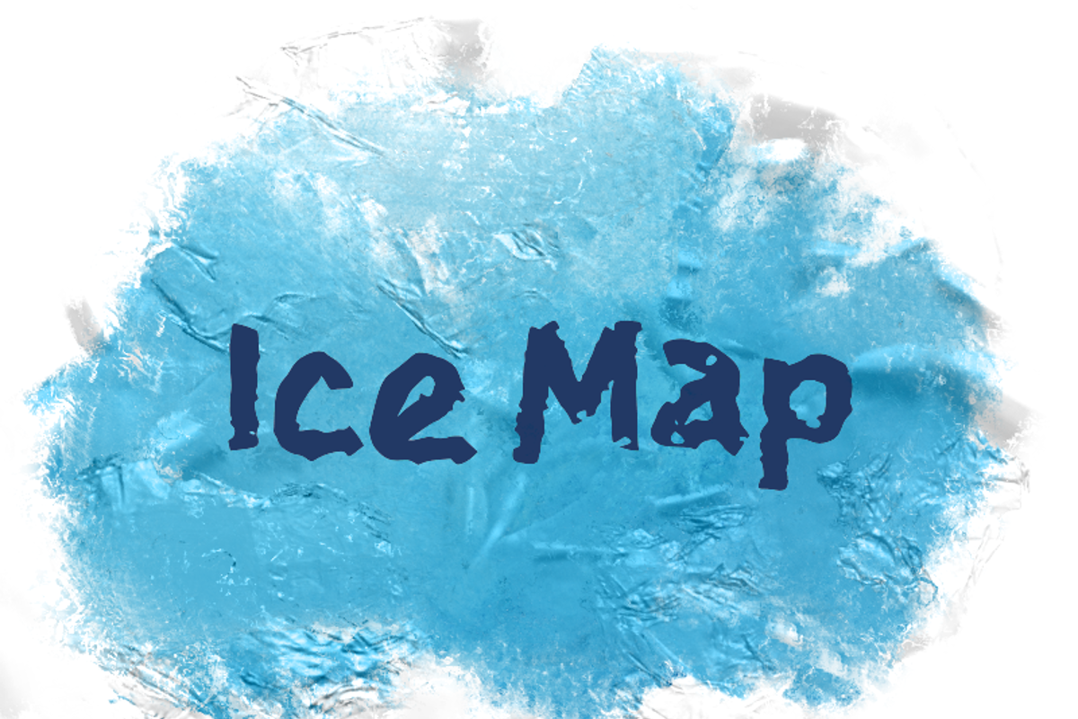 I Ice Map Font - Free Download