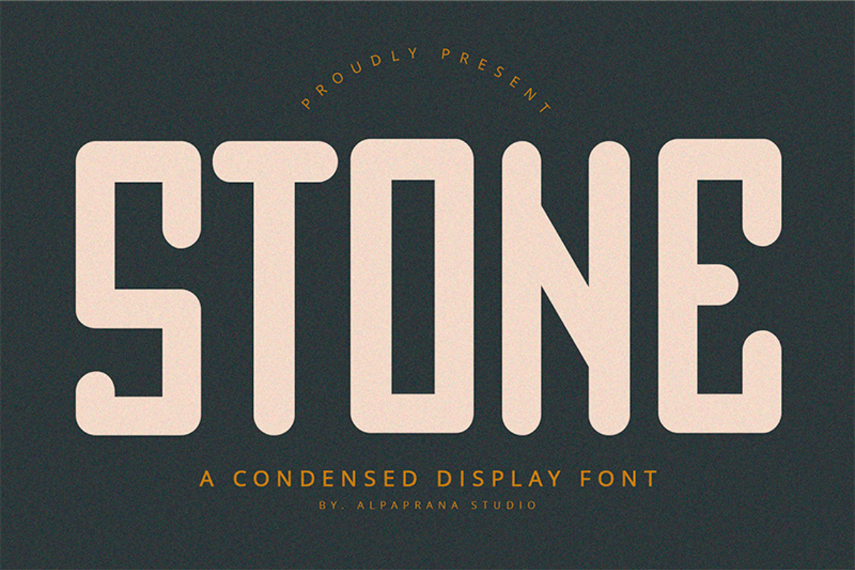 Stone Font - Free Download