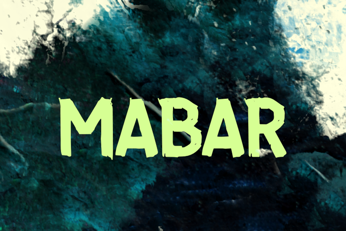 M Mabar Font | wepfont | FontSpace