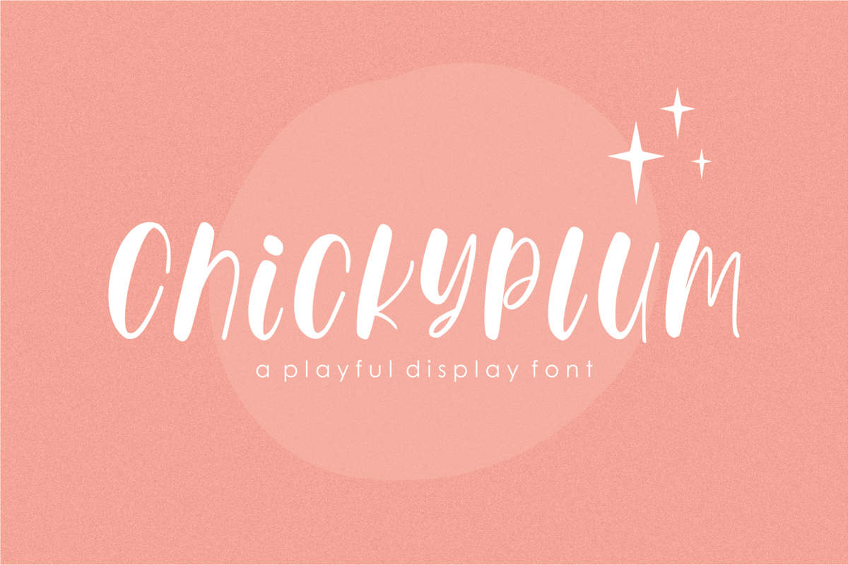 Chickyplum Font | qwrtype_foundry | FontSpace