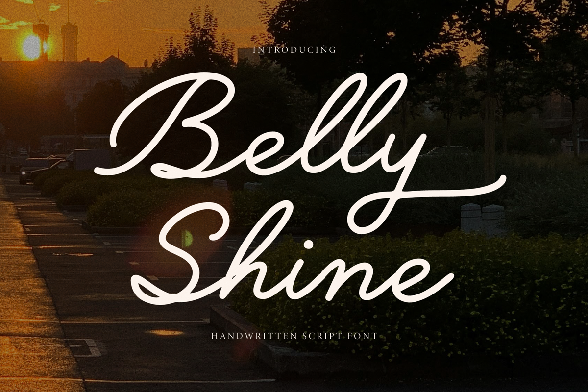Belly Shine Font | Gracetype Studio | FontSpace