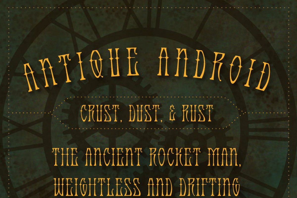 Antique Android Font - Free Download