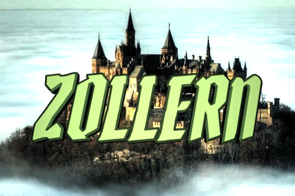 Zollern Font | Iconian Fonts | FontSpace