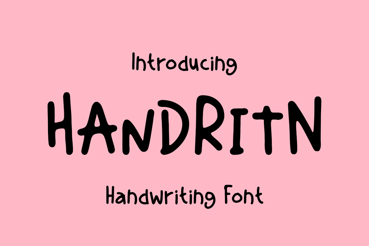 WS Handritn Font - Free Download