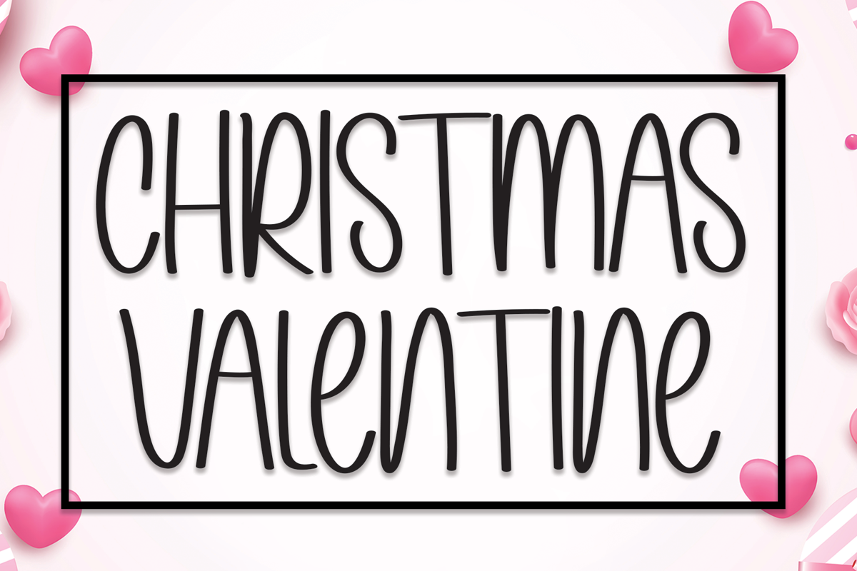 Christmas Valentine Font | scratchones_creative | FontSpace