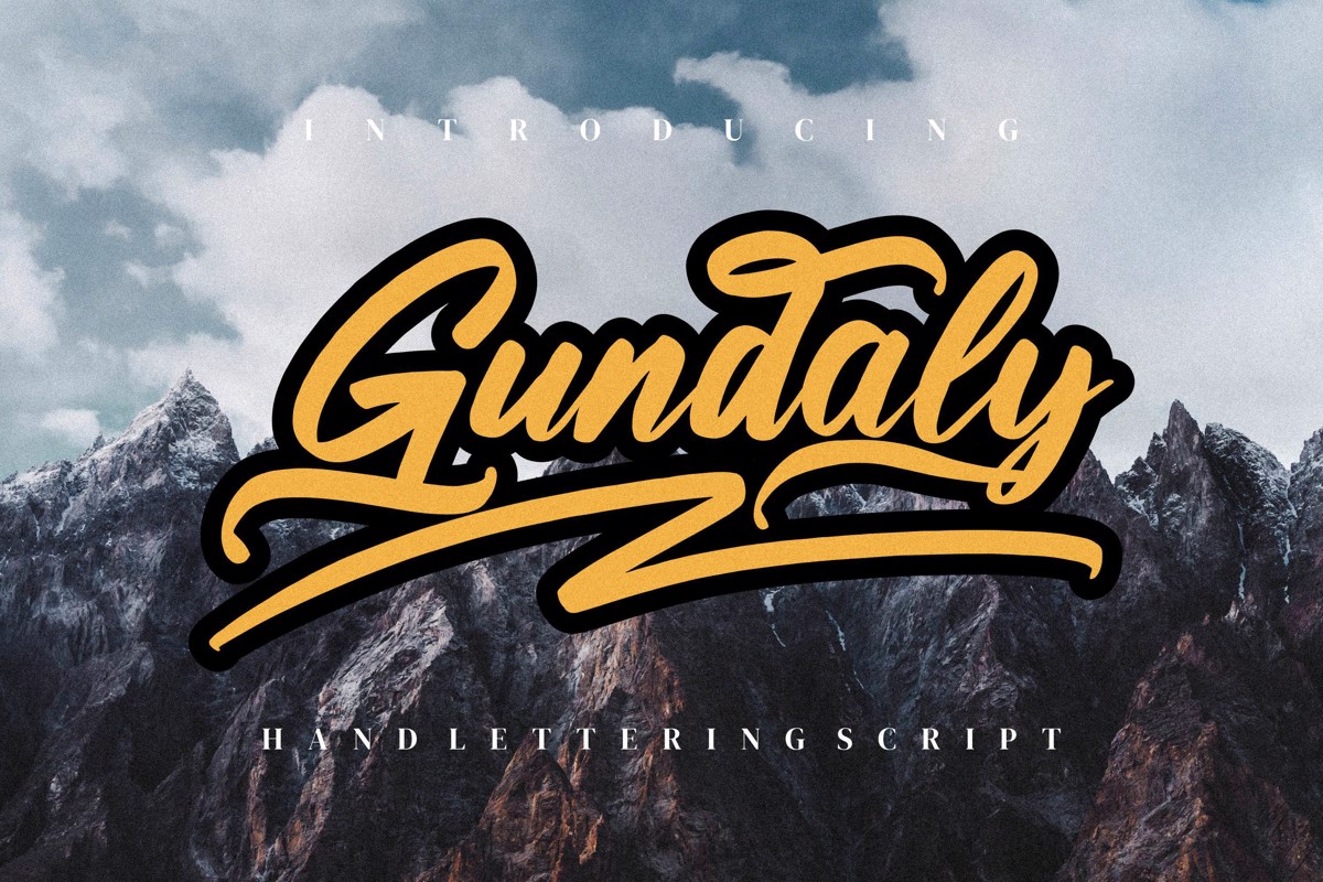 Gundaly Font | Integritype Studio | FontSpace