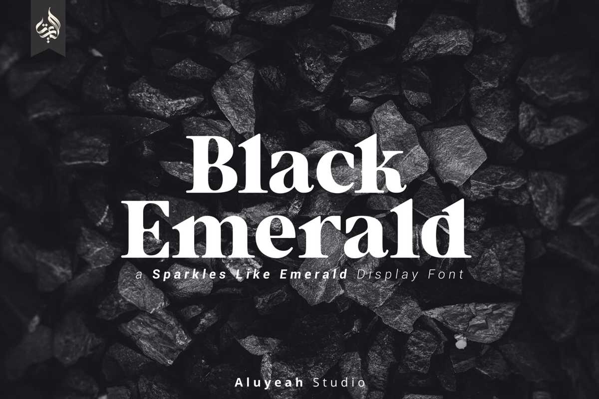 Black Emerald Font - Free Download