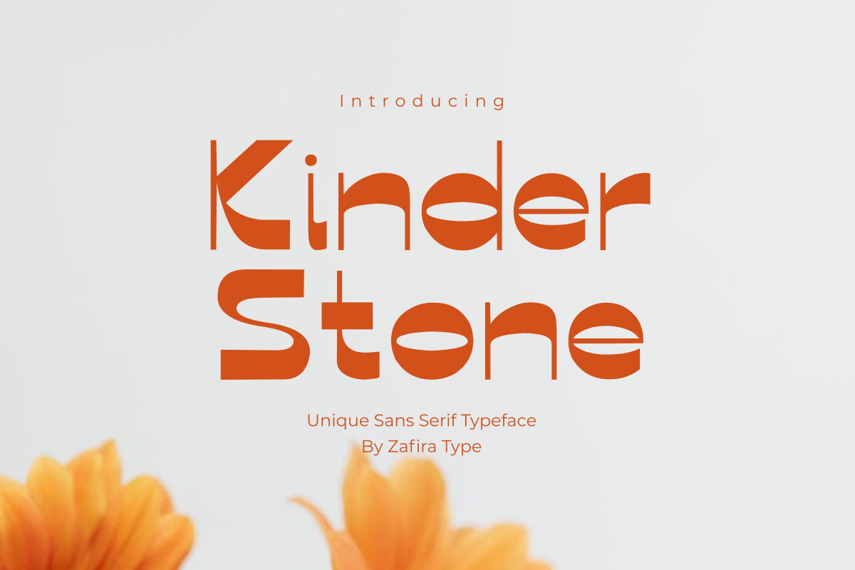 Kinder Stone Font | zafiratype | FontSpace