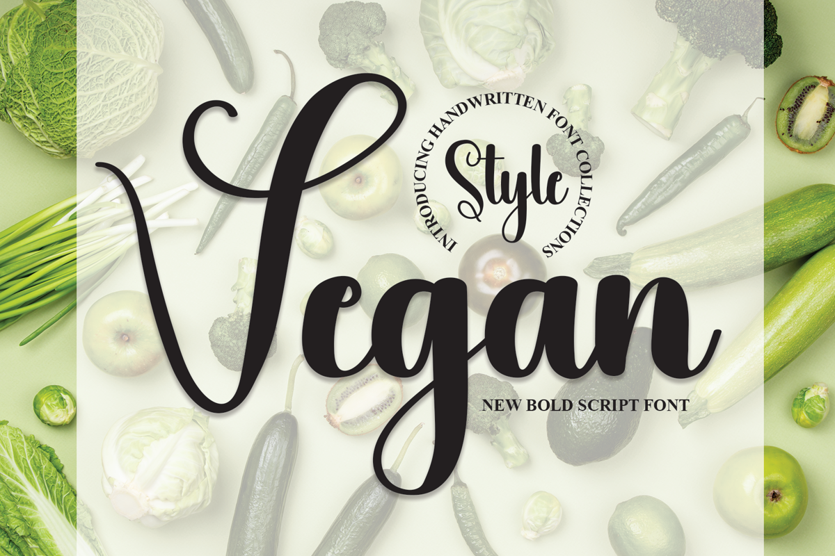 Vegan Font | scratchones_creative | FontSpace
