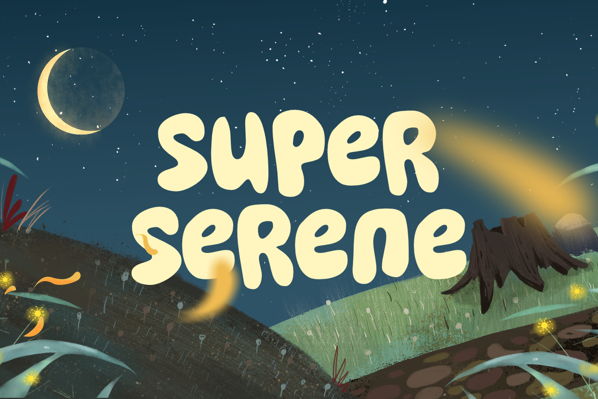 Super Serene Font - Free Download
