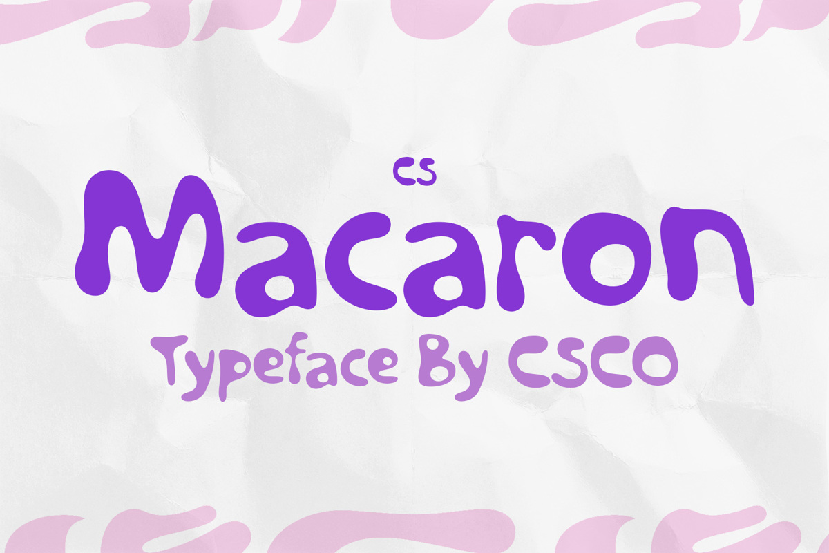 CS Macaron Font - Free Download