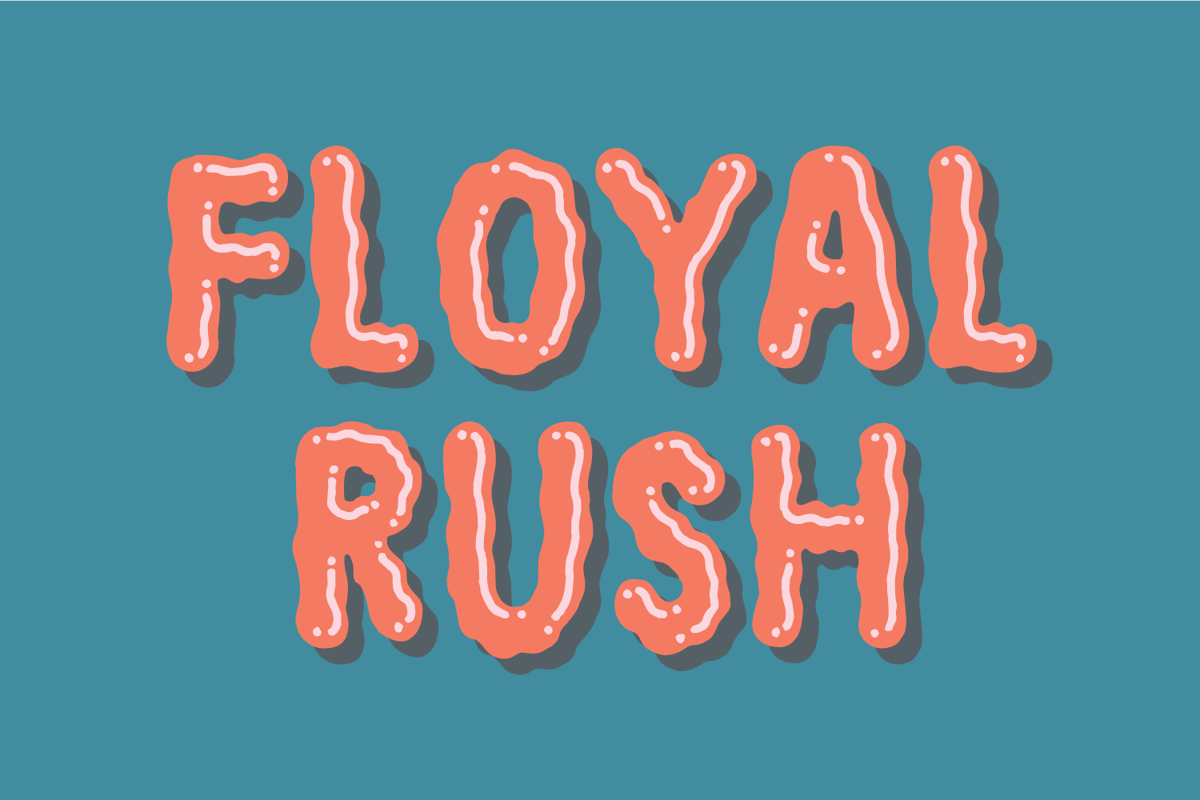 Floyal Rush Font | pizzadude.dk | FontSpace
