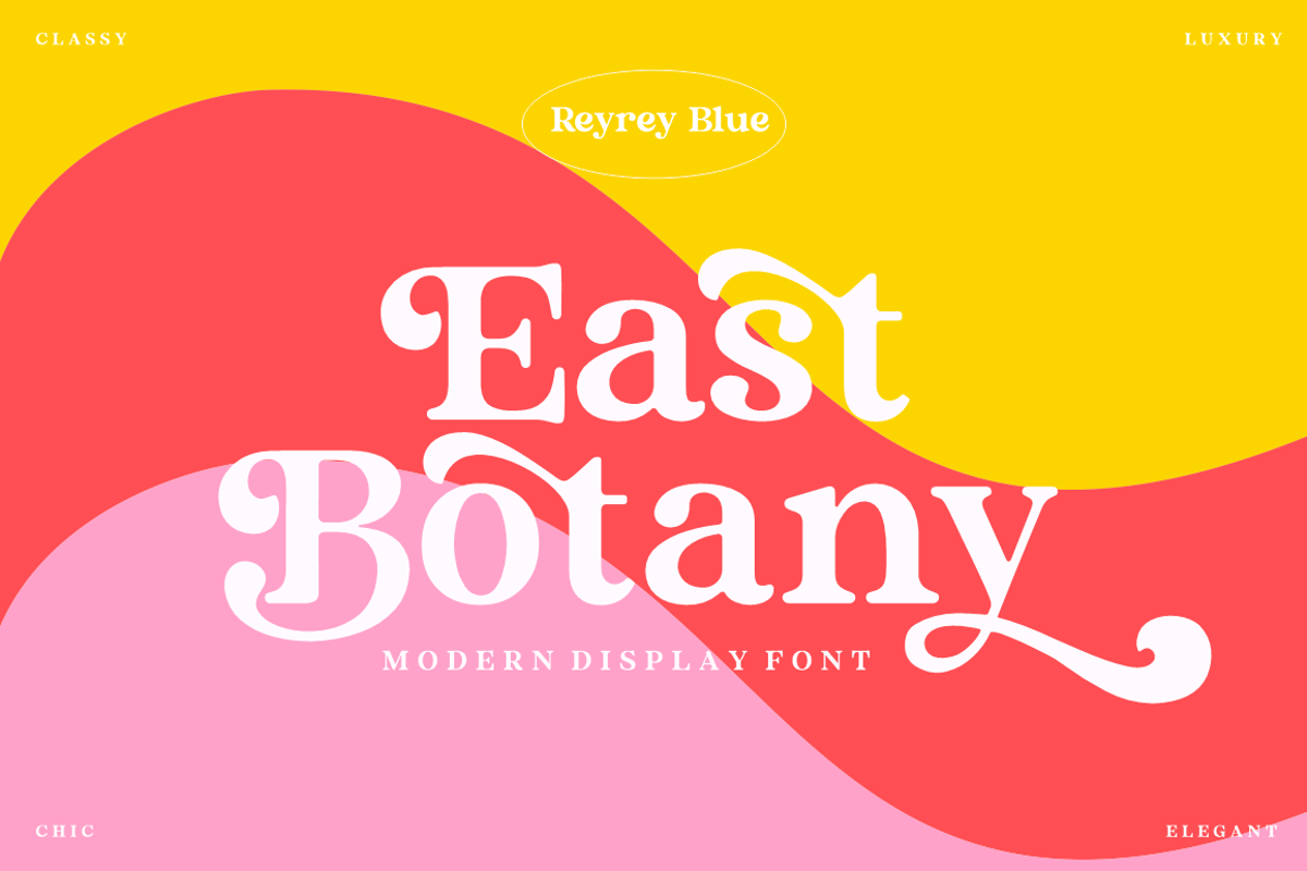East Botany Font | ReyreyBlue | FontSpace