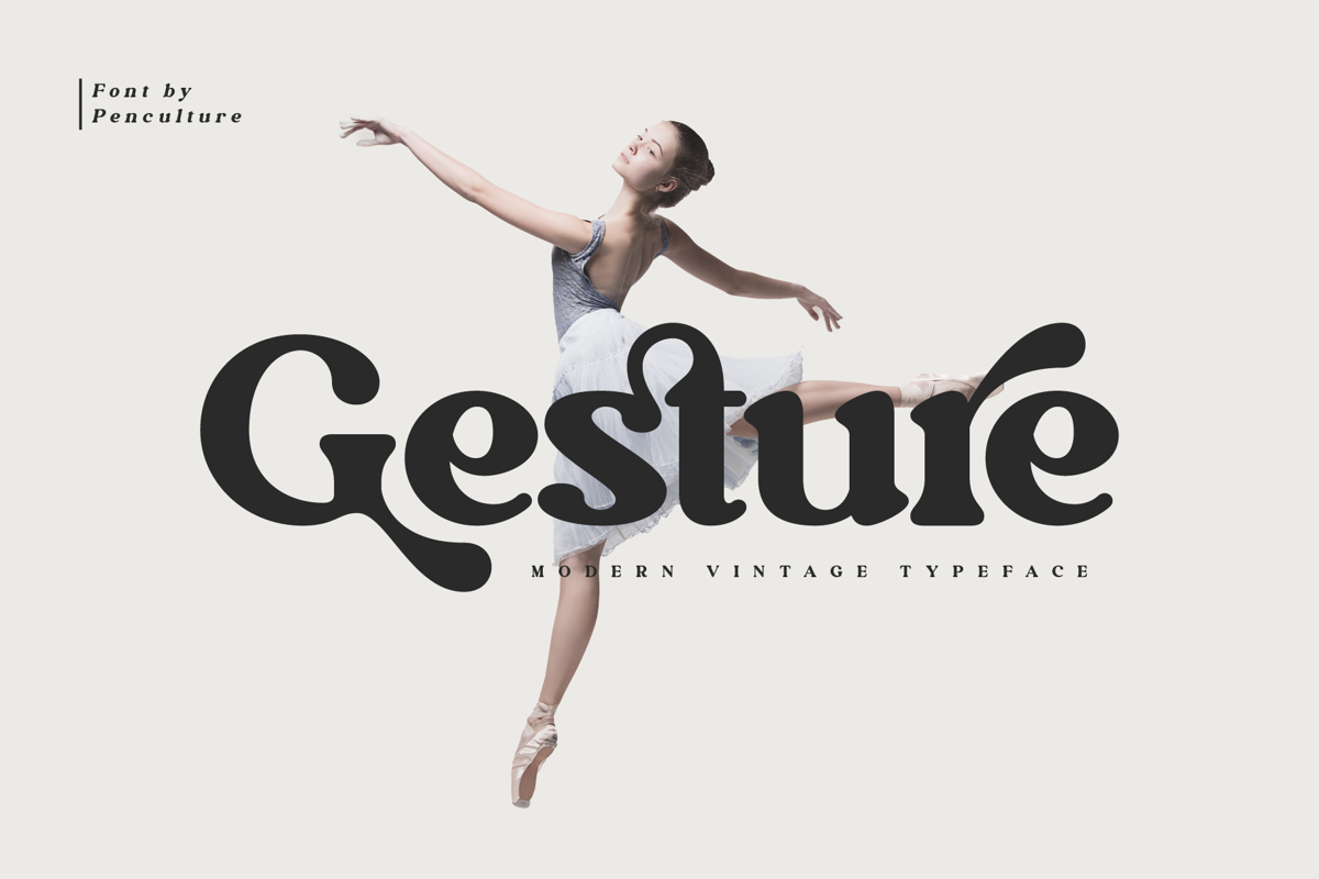 Gesture Font - Free Download