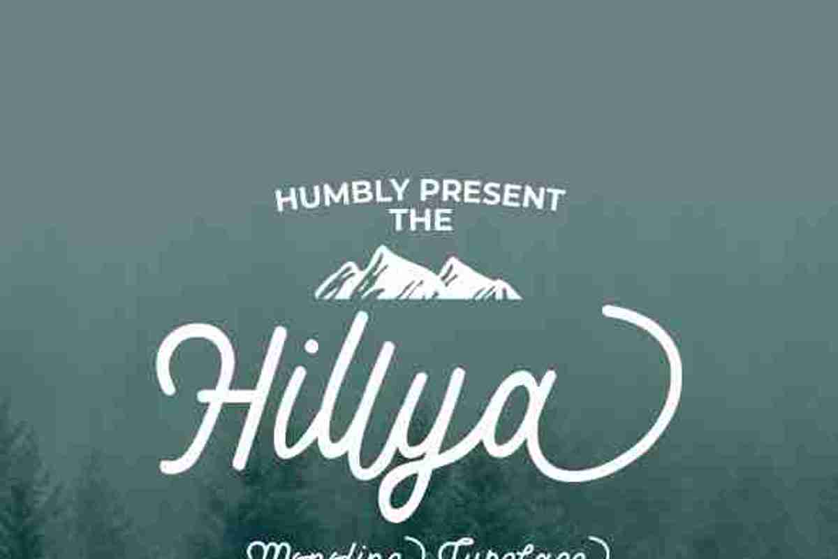 Hillya Font | zamjump | FontSpace