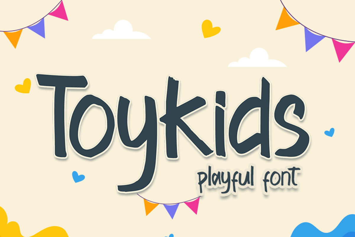 Toykids Font | Sakha Design | FontSpace