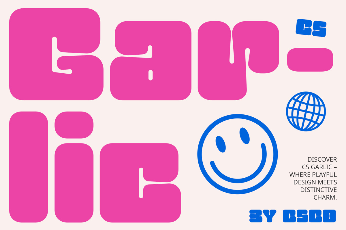 CS Garlic Font | craftsupplyco | FontSpace