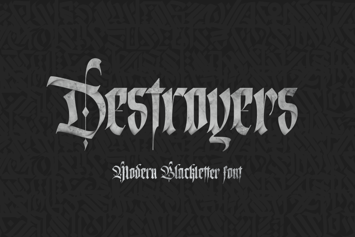 Destroyers Font - Free Download