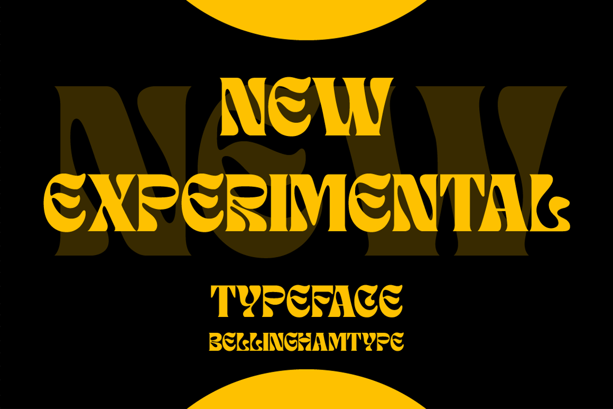 NEW EXPERIMENTAL Font - Free Download