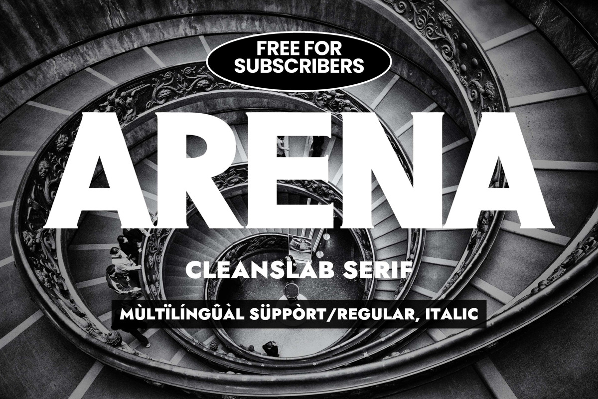 ARENA Font - Free Download