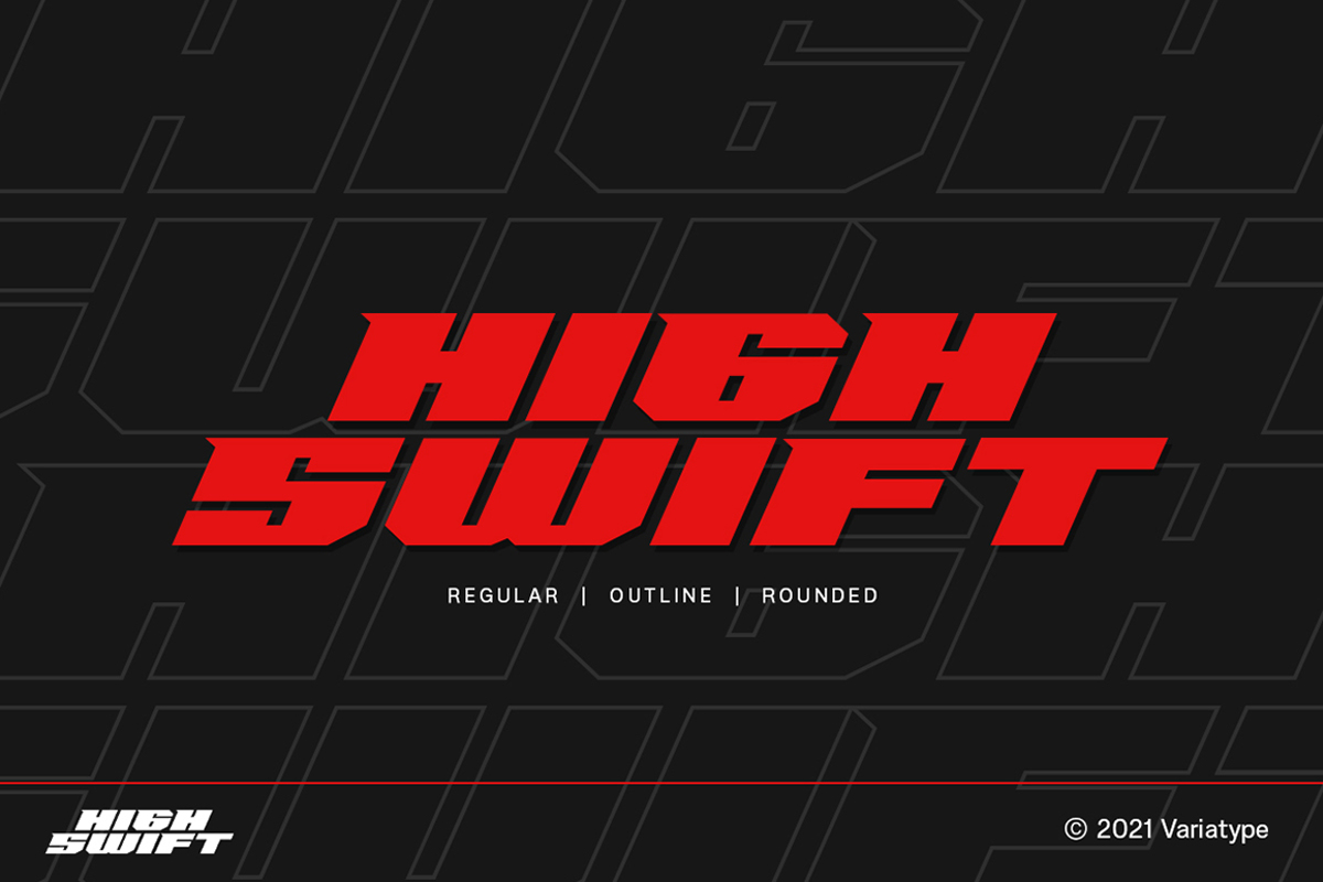 High Swift Font Variatype FontSpace