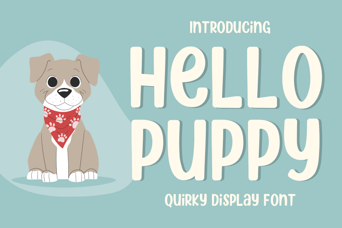 Hello Puppy Font - Free Download