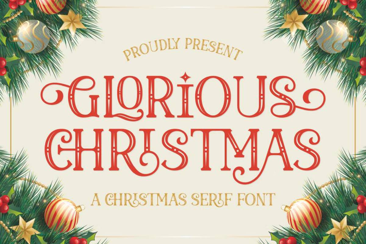 Glorious Christmas Font - Free Download