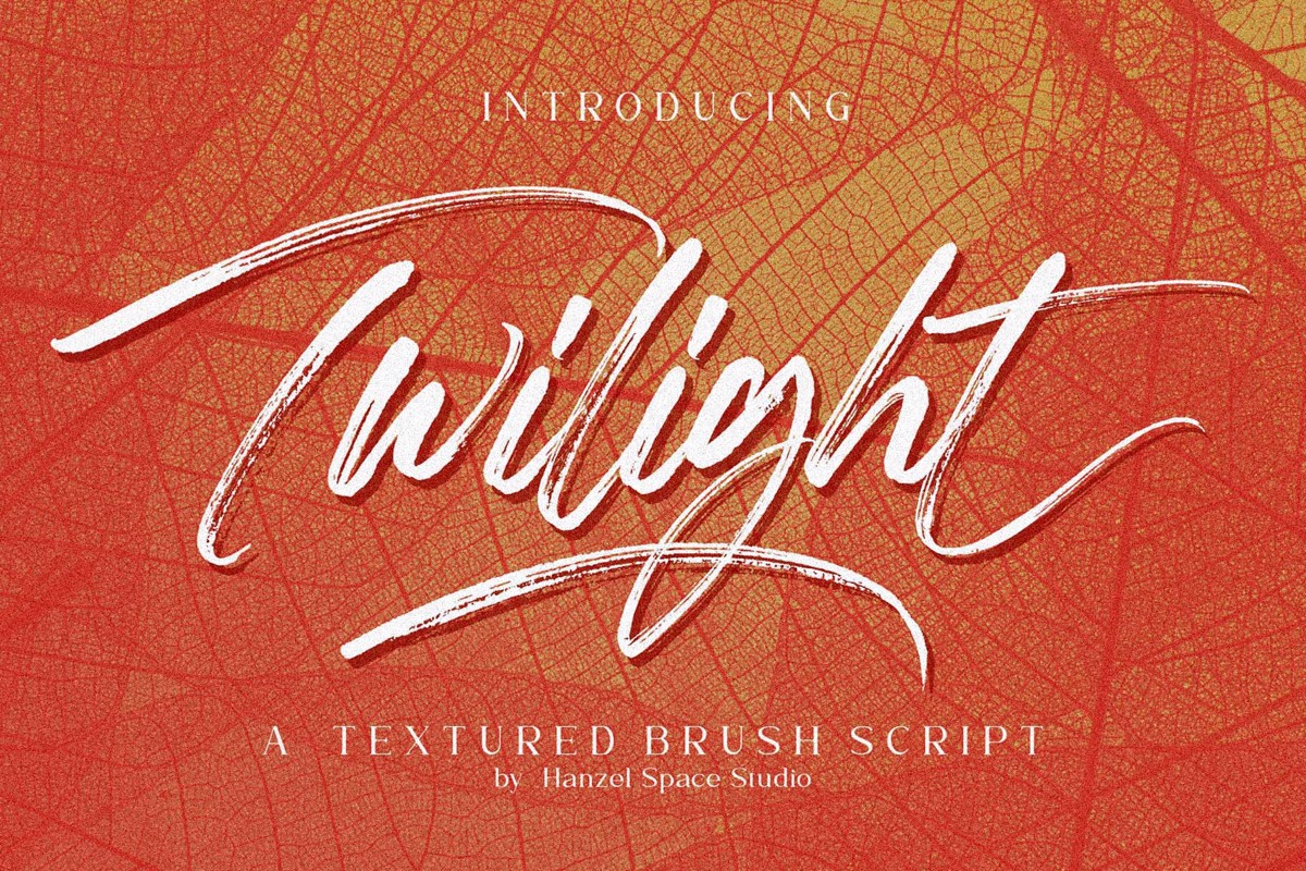 Twilight Font Hanzel Studio FontSpace