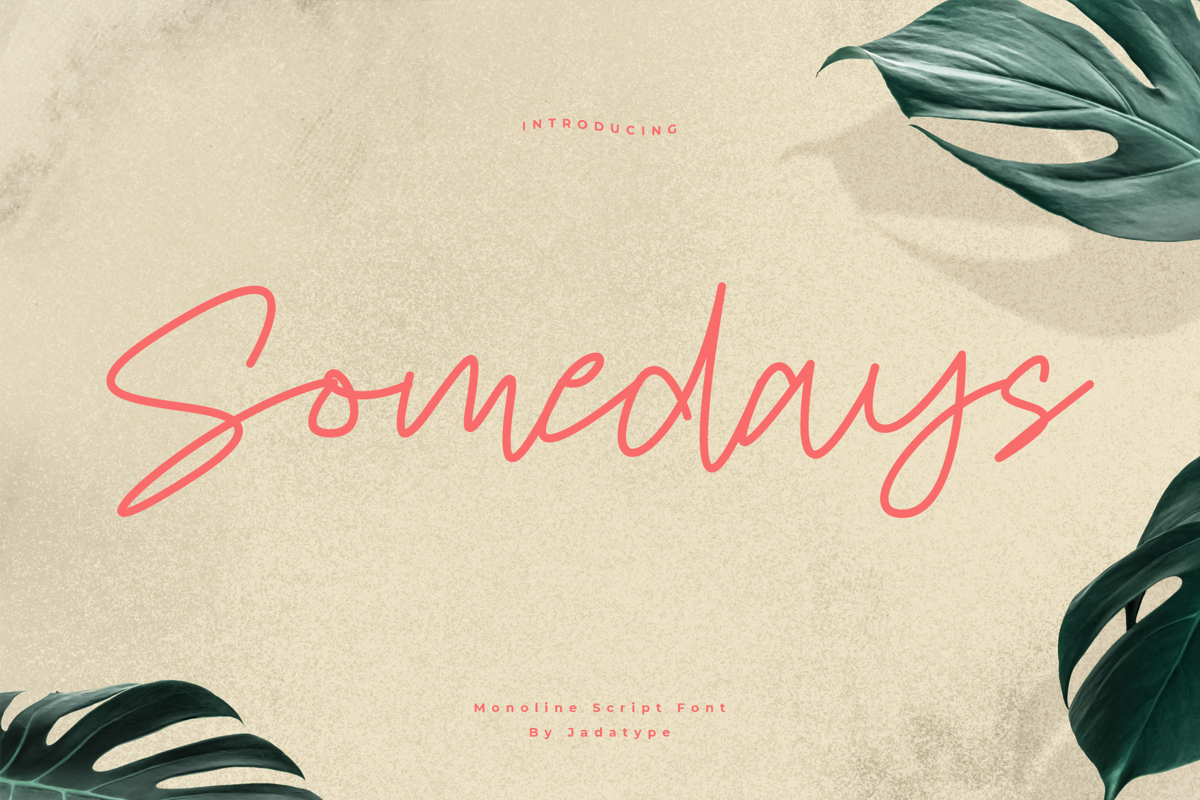 Somedays Font - Free Download